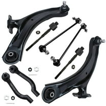 Detroit Axle 12pc Suspension Kit for 2008-15 Nissan Rogue, Control Arms ...