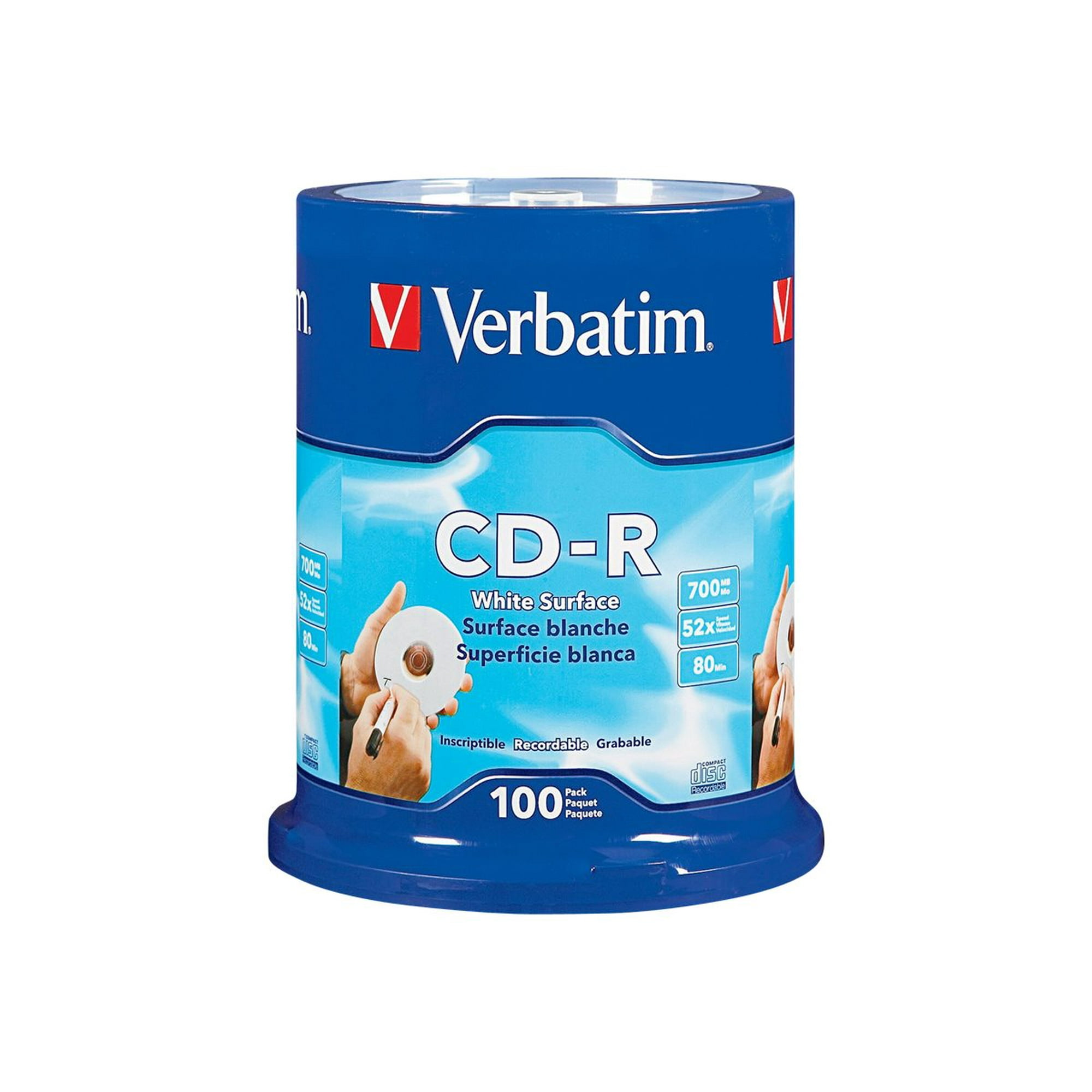 Click here for Verbatim Cd-R 700mb 80 Minute 52x Recordable Disc... prices