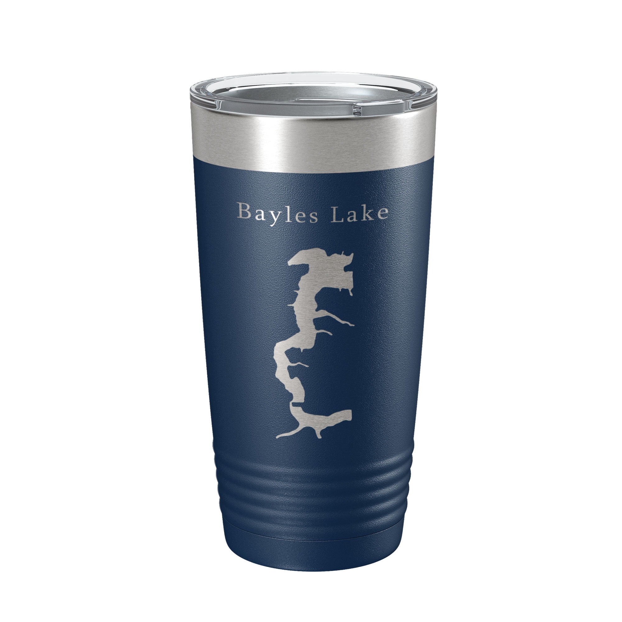 Bayles Lake Map Tumbler Travel Mug Insulated Laser Engraved Coffee Cup ...