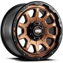 Grid OffRoad Custom Wheel for 20x10 inch Offset Matte Black Machined ...