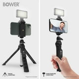 Bower 50 LED Photo/Video Light with Phone Mount Holder; Black - Walmart.com