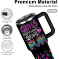 Girls Just Wanna Have Fun Neon Girl Tumbler \u2013 Bachelorette Party ...