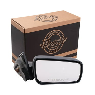Pair Set Manual Side View Mirrors 5x8 Swing Lock with Plastic Housing ...