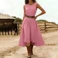 asdoklhq Semi Dresses Cocktail Dresses for Women Graduation Dress Midi ...