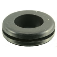 Black SBR Rubber Push-in Grommet - Inner Diameter 5/8", Outer Diameter ...