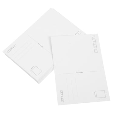 Holiday Stripes 4-Up Printable Postcards - Pack of 10 sheets / 40 ...