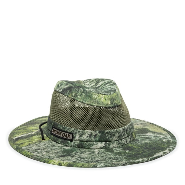 Mossy Oak Wide Brim Boonie for Men, Mountain Country Range, Small/Large ...