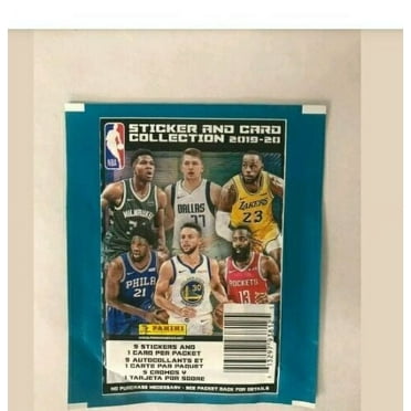 2020-21 Panini NBA Basketball Sticker Pack- 50 count Box - Walmart.com