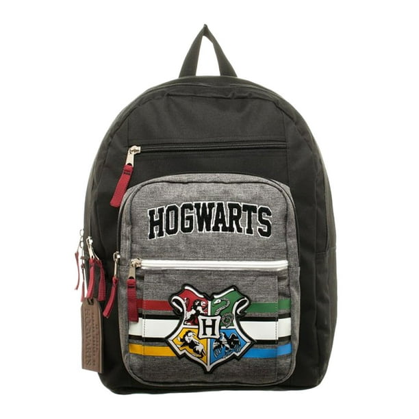 Harry Potter Backpack Hogwarts House Crest Collegiate School Bag NEW ...
