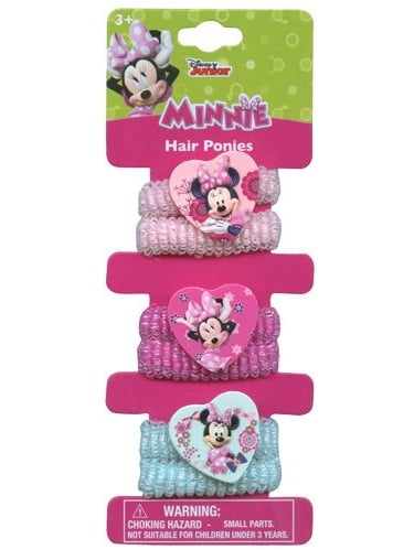 Disney 2336924 Minnie Terry Ponies, Pack of 6 - Case of 288 - Walmart.com