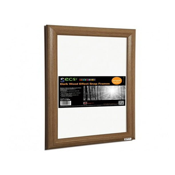 SECO Front Load Easy Open Snap Poster/Picture Frame 11 x 17 Inches ...