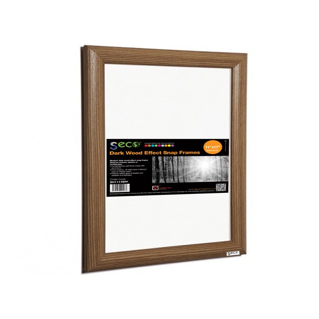 SECO Front Load Easy Open Snap Poster/Picture Frame 11 x 17 Inches ...