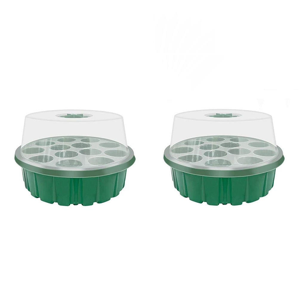 2pcs 13 Holes Plant Germination Boxes Indoor Plant Sprout Propagating ...