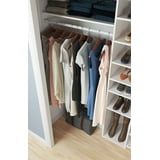 Easy Track Ph44 108" Wide Ultimate Closet Organizer System - White ...