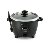 Toastmaster 10 Cup Rice Cooker w/ Glass Lid - Walmart.com