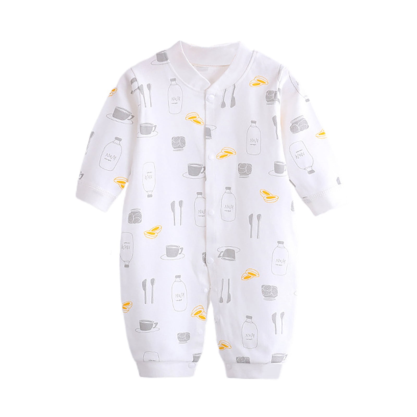 Click here for Yousnh Baby Boy Girl Cotton Print Romper Jumpsuit... prices