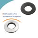 Uxcell M12 25x12x3.6mm Carbon Steel Nitrile Rubber Bonded Sealing ...