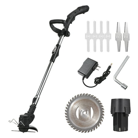 Cordless Grass Trimmer Weed Wacker Weed-Wacking Machine Lightweight ...