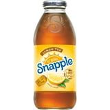 Snapple Lemon Tea, 16 fl oz glass bottles, 12 pack - Walmart.com