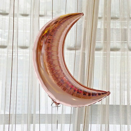 Gprince 36inch Moon Shaped Aluminum Foil Helium Balloons Baby Shower ...
