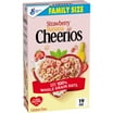 Cheerios Protein Cereal, Strawberry, 8g Protein, Family Size, 15 oz - Walmart.com