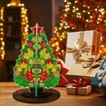 DIY Diamond Dot Painting Christmas Tree 3D Display Sign, Acrylic ...