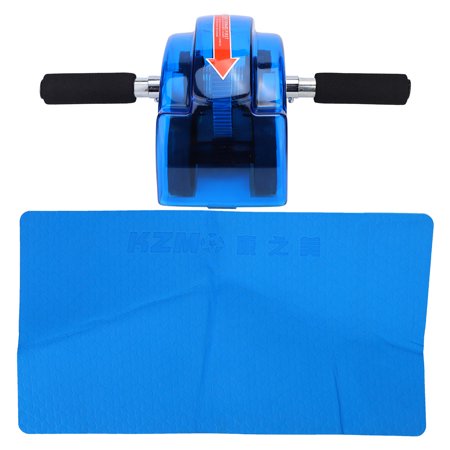 Abdominal Exercise Roller Wheel, Steel Blue Professional Easy To ...