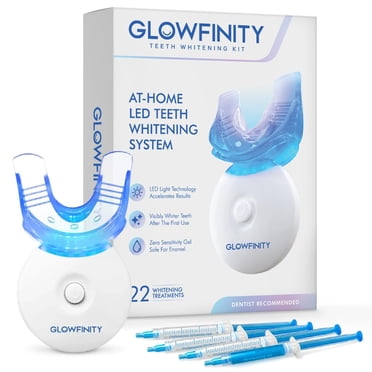 iSmile Teeth Whitening Kit - LED Light, 35% Carbamide Peroxide, (3) 3ml ...