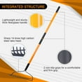 Garden Rake for Gardening, Heavy Duty Garden Rake for Lawns, 14 Tines ...