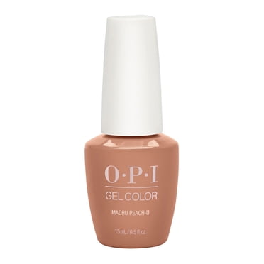 OPI Infinite Shine Nail Lacquer, Peru Collection, Machu Peach-u, 0.5 Fl ...
