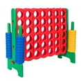 Gymax Large Outdoor Connect Four Set - Big Outside Family Game for Kids ...