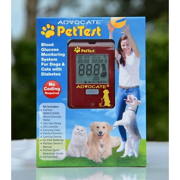 Advocate PetTest Blood Glucose Meter Kit for Home Use - Walmart.com