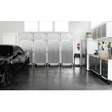 Seville Classics UltraHD 2-Piece Heavy Duty Mega Solid Steel Metal 2 ...