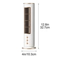 Bladeless Tower Fan with Wide-Angle Oscillation, 3 Speed Settings, 6 ...