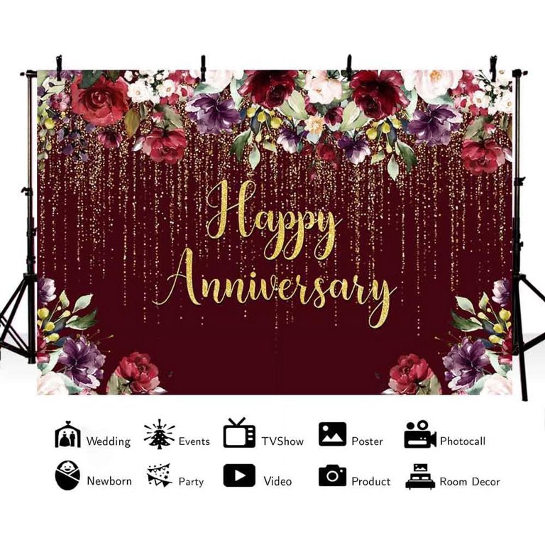 Backdrop design for wedding anniversary | Honestweddingadvice.com