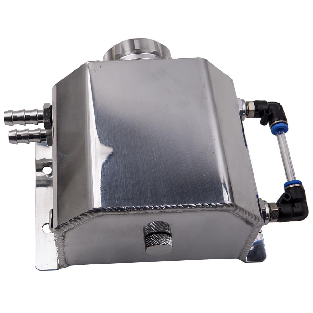 Maxpeedingrods Universal 1L Aluminum Coolant Radiator Overflow Recovery ...