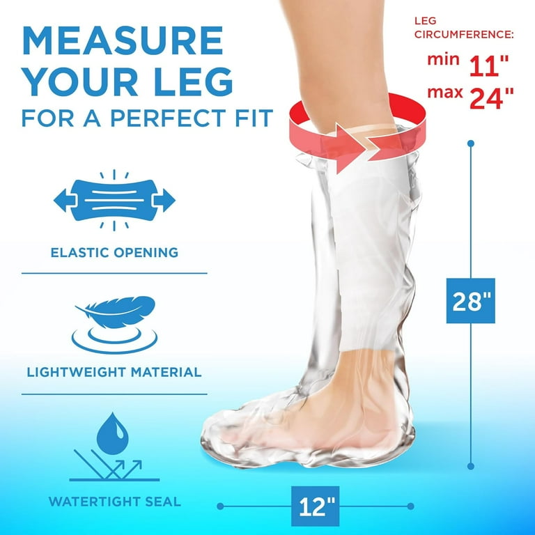 Waterproof Cast Cover Walmart Amazon.com: TKWC INC Water Proof Leg