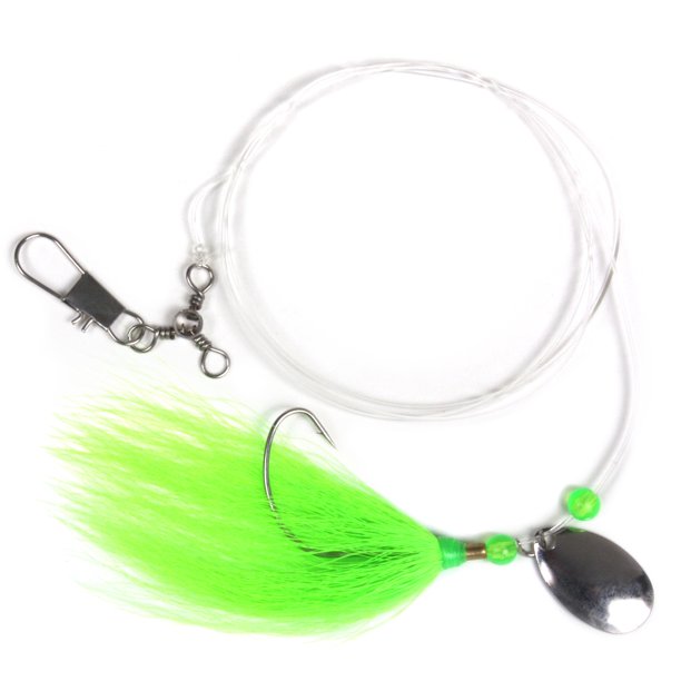Sea Striker Captains Rig, Chartreuse/Silver - Walmart.com