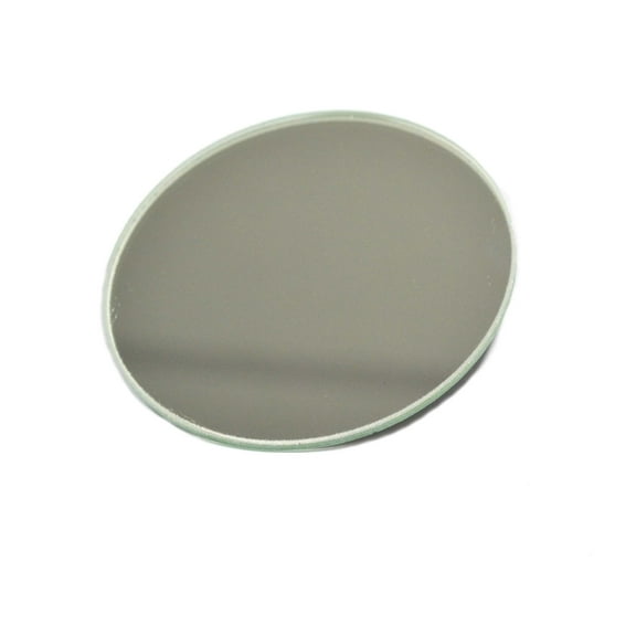Round Concave Glass Mirror - 3" (75mm) Diameter - 200mm Focal Length ...