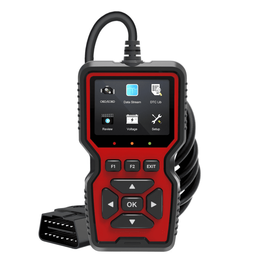 V519 OBD2 Scanner, Classic Enhanced Mode 6 Engine Fault Code Reader ...
