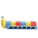 Poolmaster Vinyl Caterpillar Super Jumbo Rider Pool Float, Multicolor ...