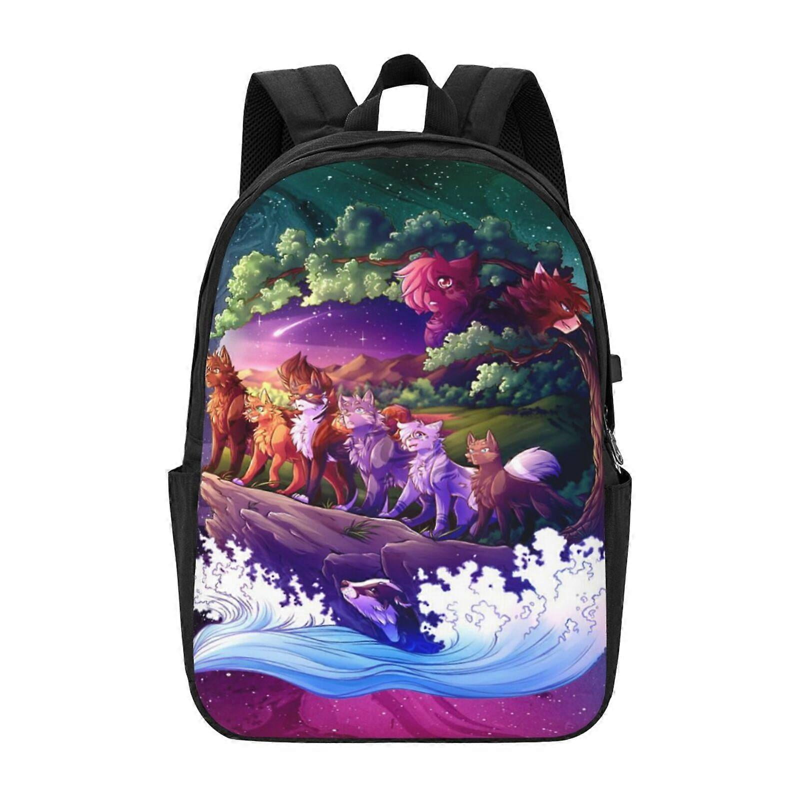 Click here for Zrclxlvu Warrior Cats Backpack For Men Women Teen... prices