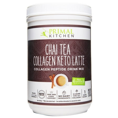 Primal Kitchen - Collagen Keto Latte Powder Chai Tea - 8.55 oz ...