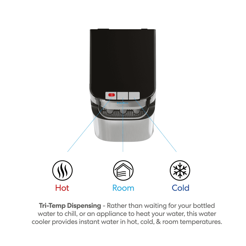Buy Brio 400 Series Tri-Temperature Bottom Load Water Cooler Dispenser ...