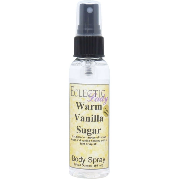 Warm Vanilla Sugar Body Spray, Eclectic Lady, Hydrating Mist, Unisex ...