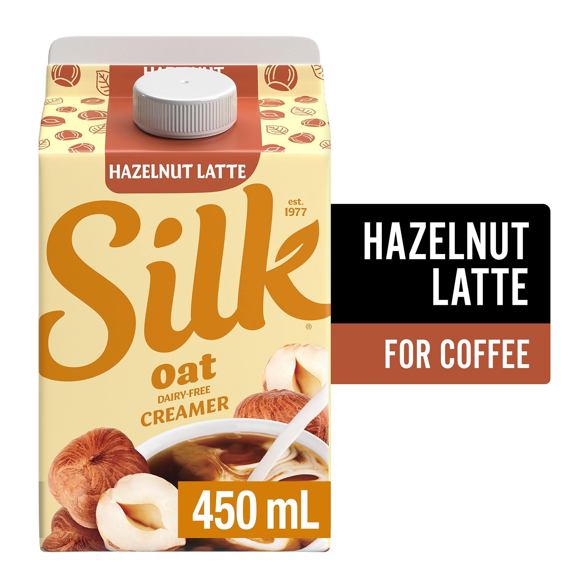 Click here for Silk Oat Coffee Creamer  Hazelnut Latte  Dairy-Fre... prices