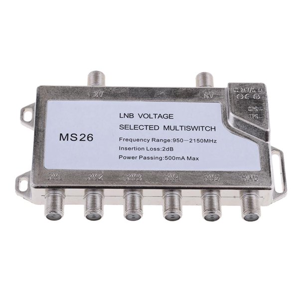 Switch with Maximum 6 Outputs, Multiple , Multipoint ms26 - Walmart.ca