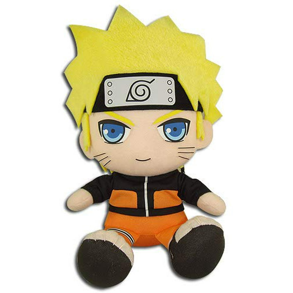 Plush - Naruto Shippuden - Naruto Sitting Pose 7" Soft Doll ge52116 ...