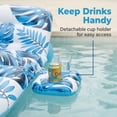 Inflatable Pool Float Adult - Pool Floaties Lounger Floats Floating ...
