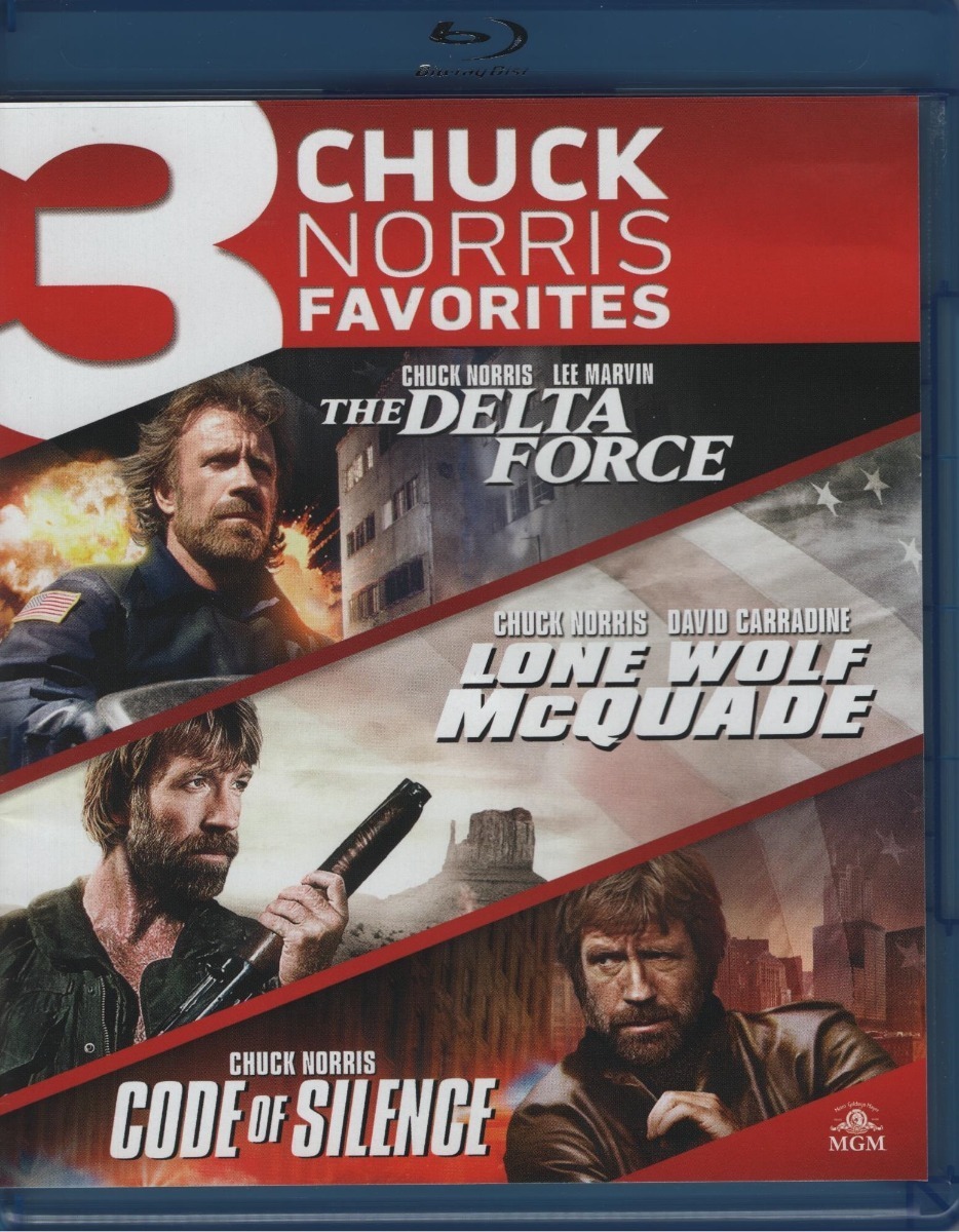 Fuerza Delta Mcquade Silencio Chuck Norris Pelicula Blu-ray Fox Boxset 3 Peliculas Blu Ray ...